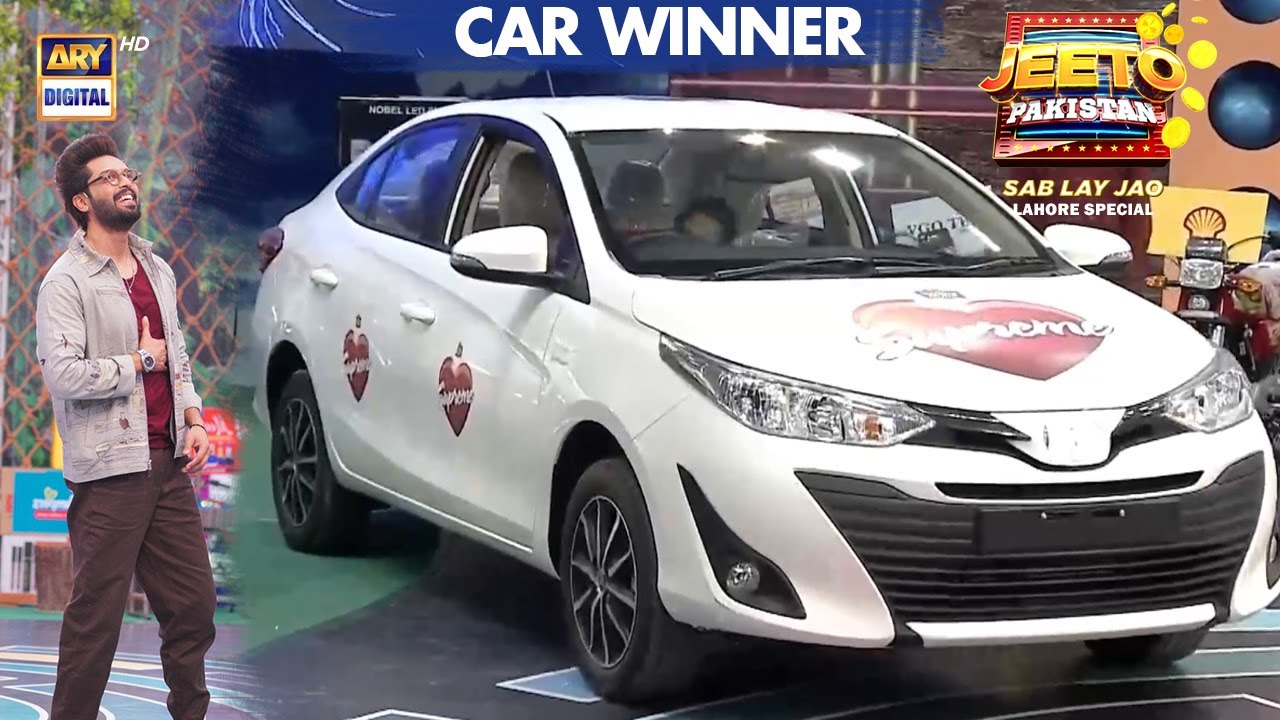 Congratulation to the "Car Winner" in #jeetopakistan ️ - YouTube