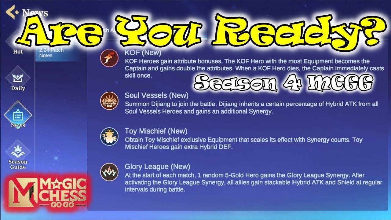 Update Besar-Besaran MCGG Season 3 ke Season 4: Fighters Reborn - YouTube