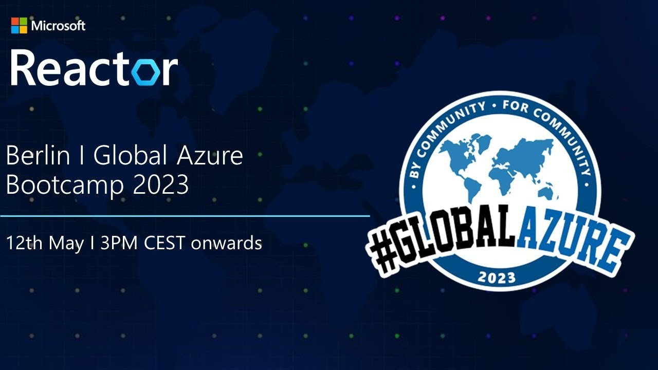 Berlin I Global Azure Bootcamp 2023 - YouTube