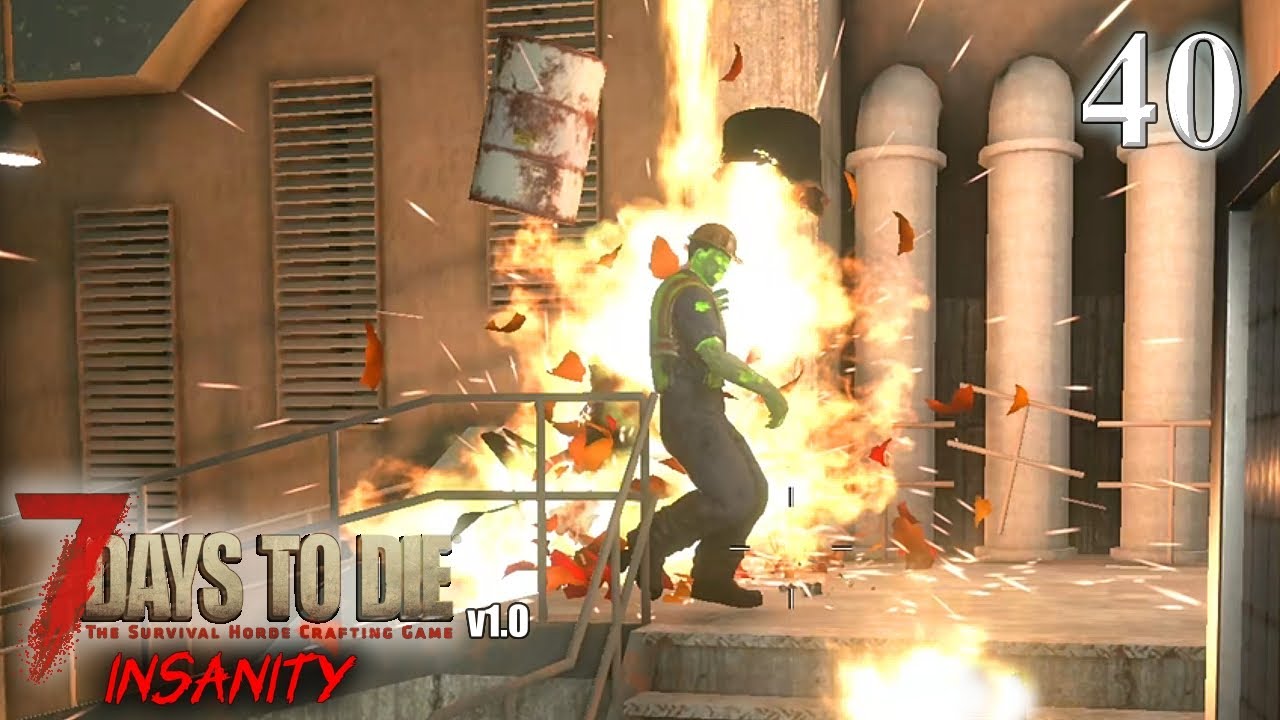 Two Tier 5's, One Day! - Insanity Day 40 - 7D2D v1.0 - YouTube