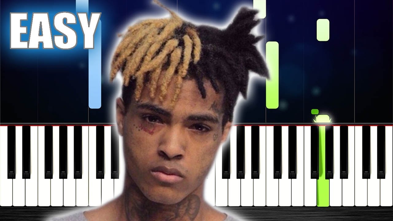 Xxxtentacion Look At Me Easy Piano Tutorial By Plutax Youtube