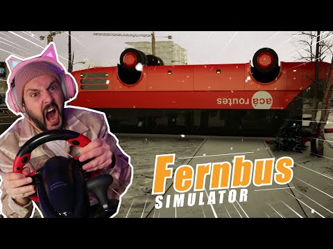 KAANS BUS LANDET AUF DEM DACH! Schlimmster Busfahrer jemals! Fernbus Simulator