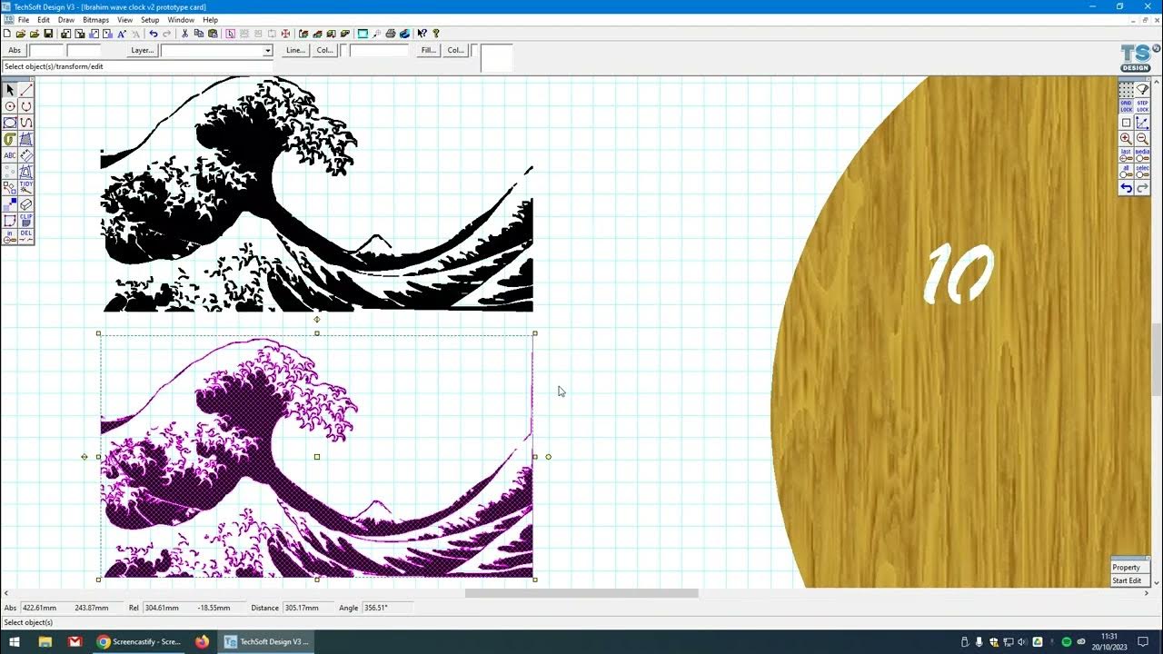Modelling a final product in Techsoft Design using textures - YouTube