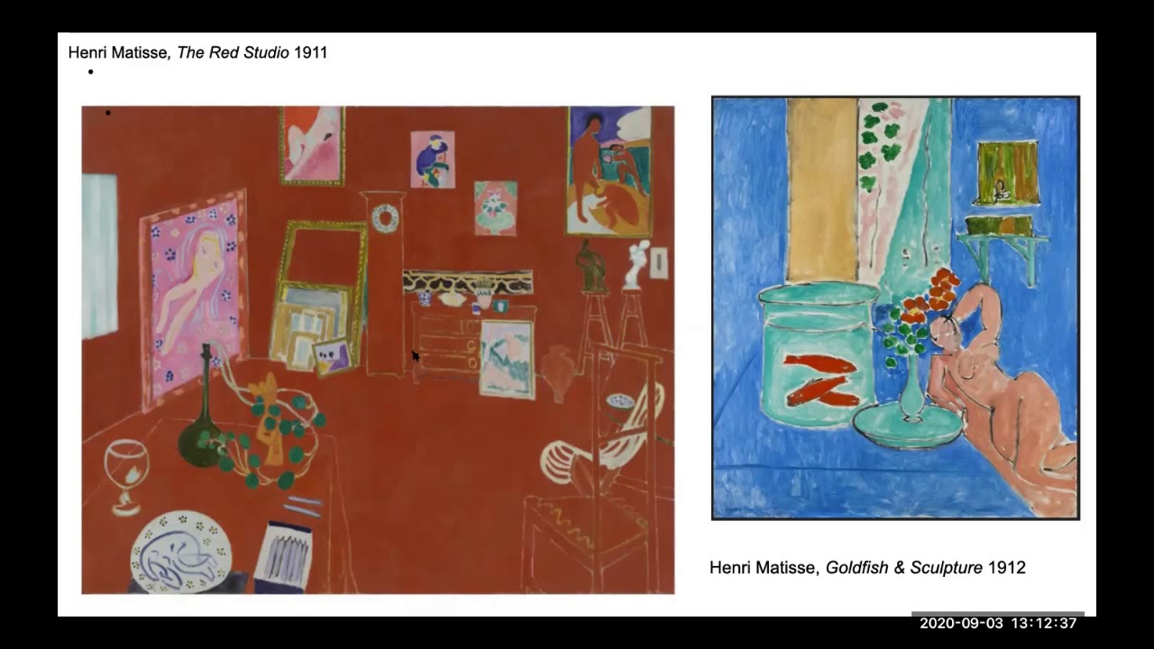 Presentation of artists: Complementary color, chromatic neutrals ...