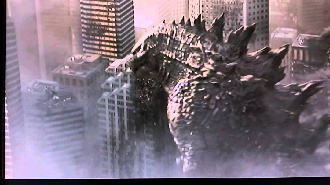 Godzilla does not back down - YouTube