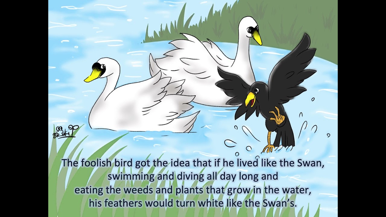 A Raven and a Swan [SpeechTools] - YouTube