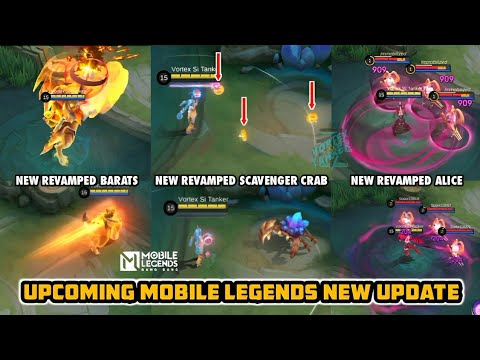 Upcoming Mlbb New Revamped Hero And Scavenger Crab Game Play | Mobile ...