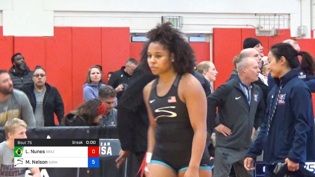 WM/WM 65 KG - RR4 - Lais Nunes De Oliveira (BRA) Vs. Maya Nelson (SKWC ...