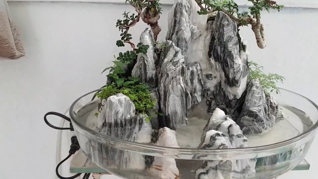 Mini penjing with water fall - 2 - YouTube