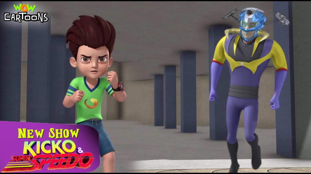 Kicko Vs Helmeto | Kicko & Super Speedo | S02E19 | Popular TV Cartoon ...