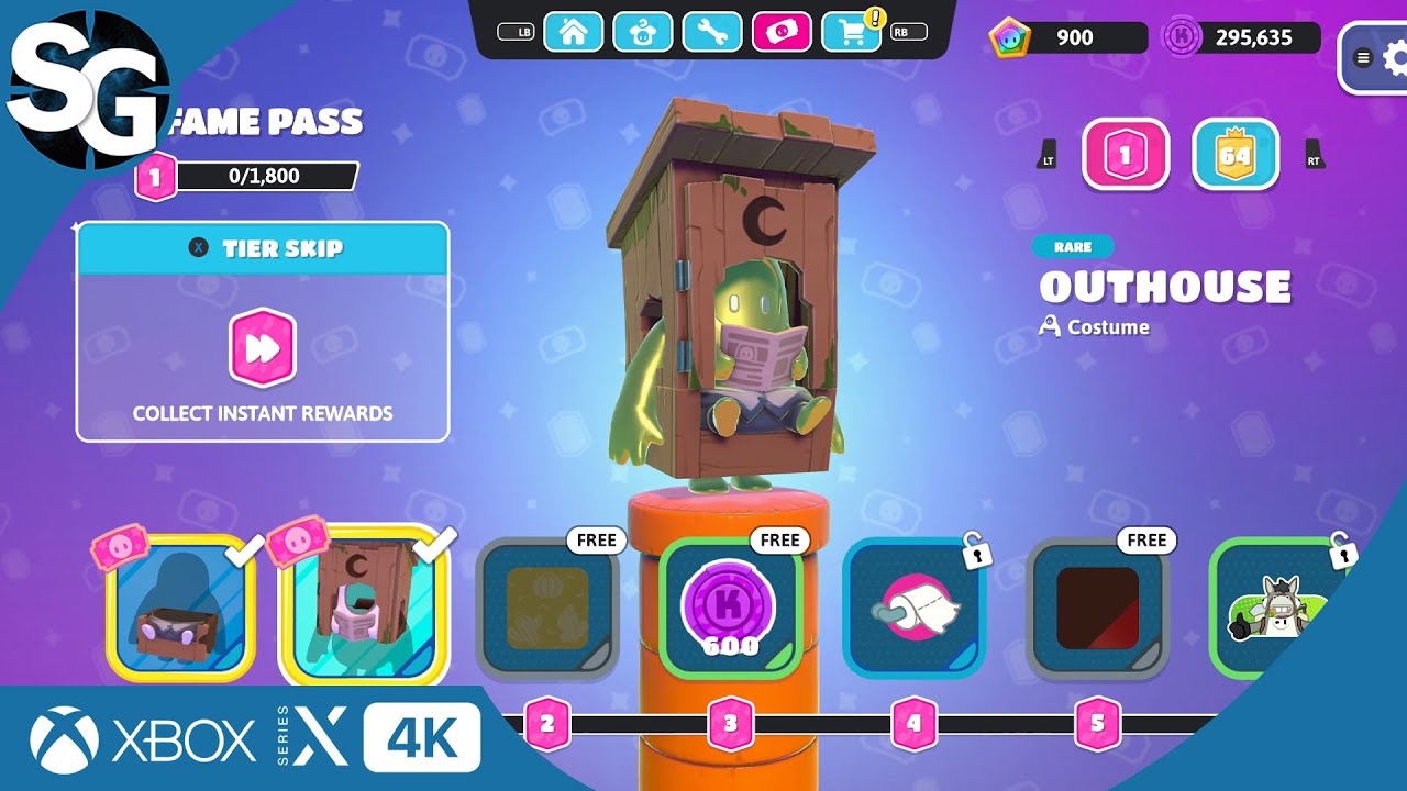 FALL GUYS Fame Pass 16: December '24 Full Showcase Walkthrough - YouTube