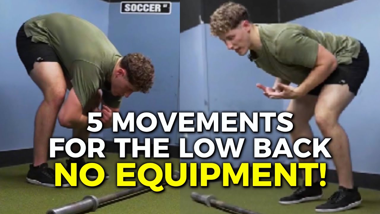 5 Movements for the Low Back - NO Equipment! - YouTube