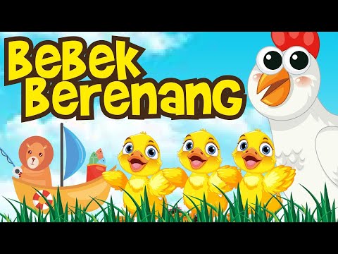 bebek berenang kodok ngorek anak kambing Lagu Anak Lucu - Lagu Anak Terbaru // ANANIA KARTUN