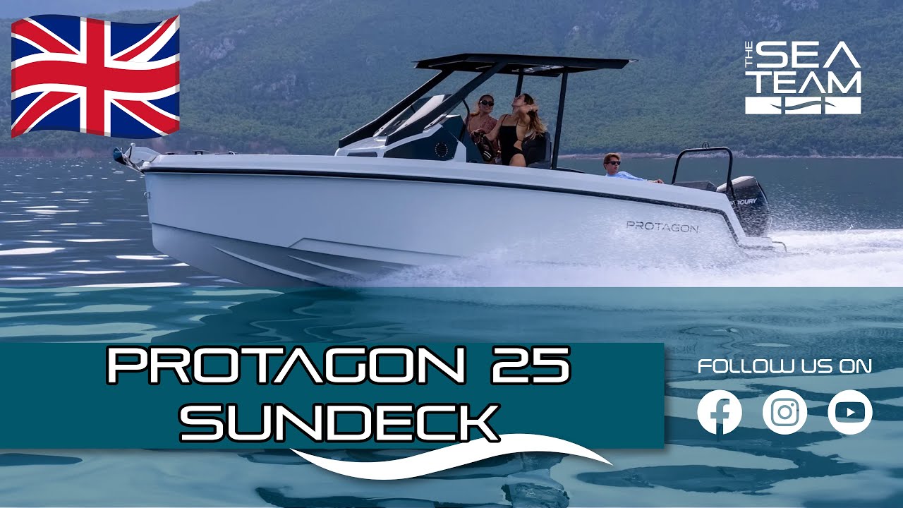 On Board of Protagon 25 Sundeck - YouTube