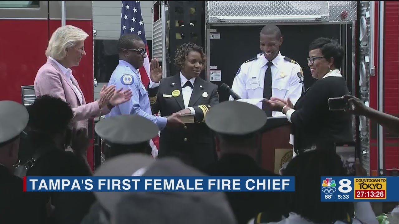 'I promise not to let you down': Tampa officials swear in city's first ...