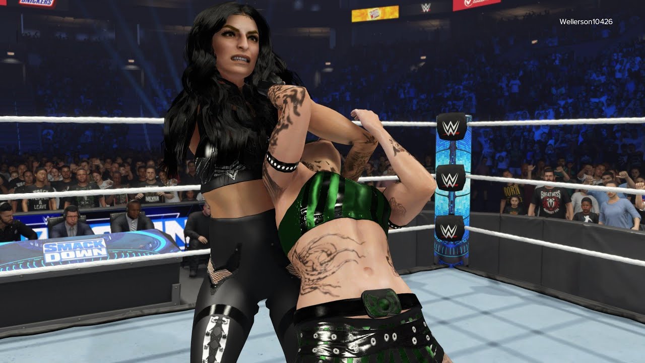 WWE 2K24 SEASSON 3 SMACKDOWN SONYA DEVILLE VS RUBY SOHO - YouTube