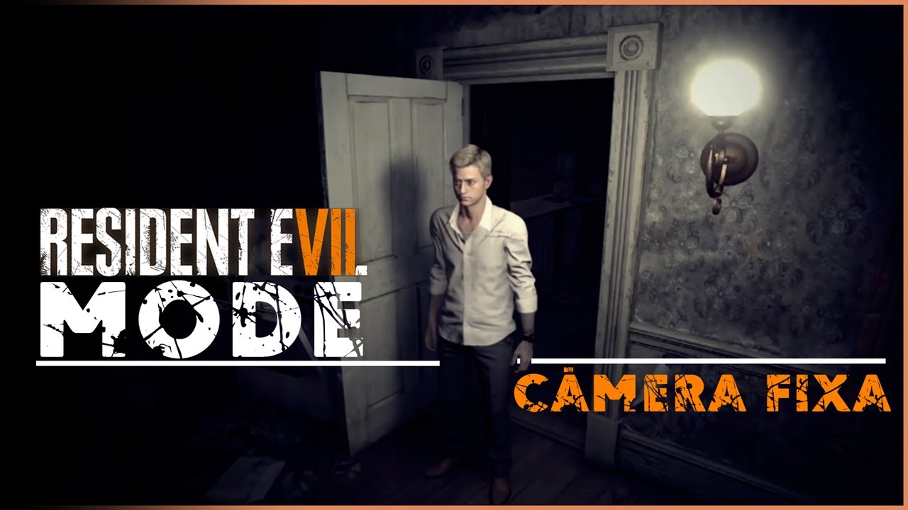 RESIDENT EVIL 7 com ''CÂMERA FIXA'' estilo RE1, RE2 , RE3 originais ...