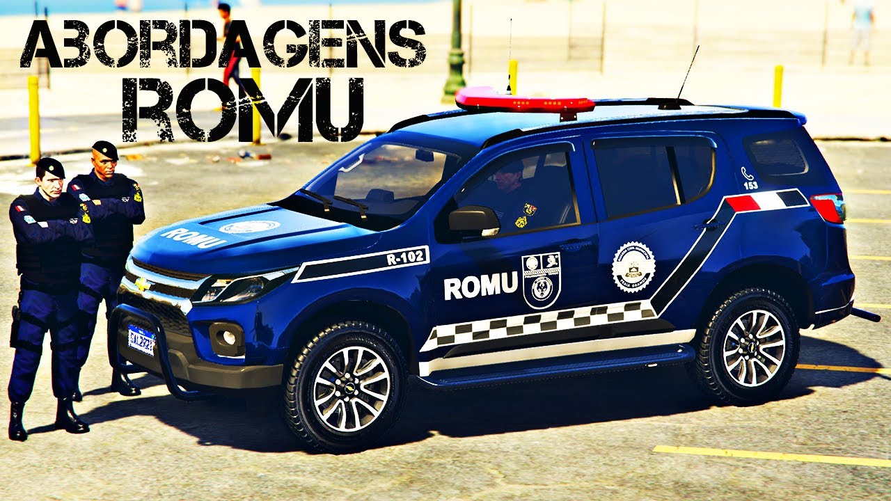 ROMU GCM DE PRAIA GRANDE ENQUADRO - NOVA TRAILBLAZER 2021 | GTA 5 VIDA ...