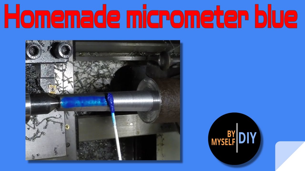 #29 Homemade micrometer blue - YouTube