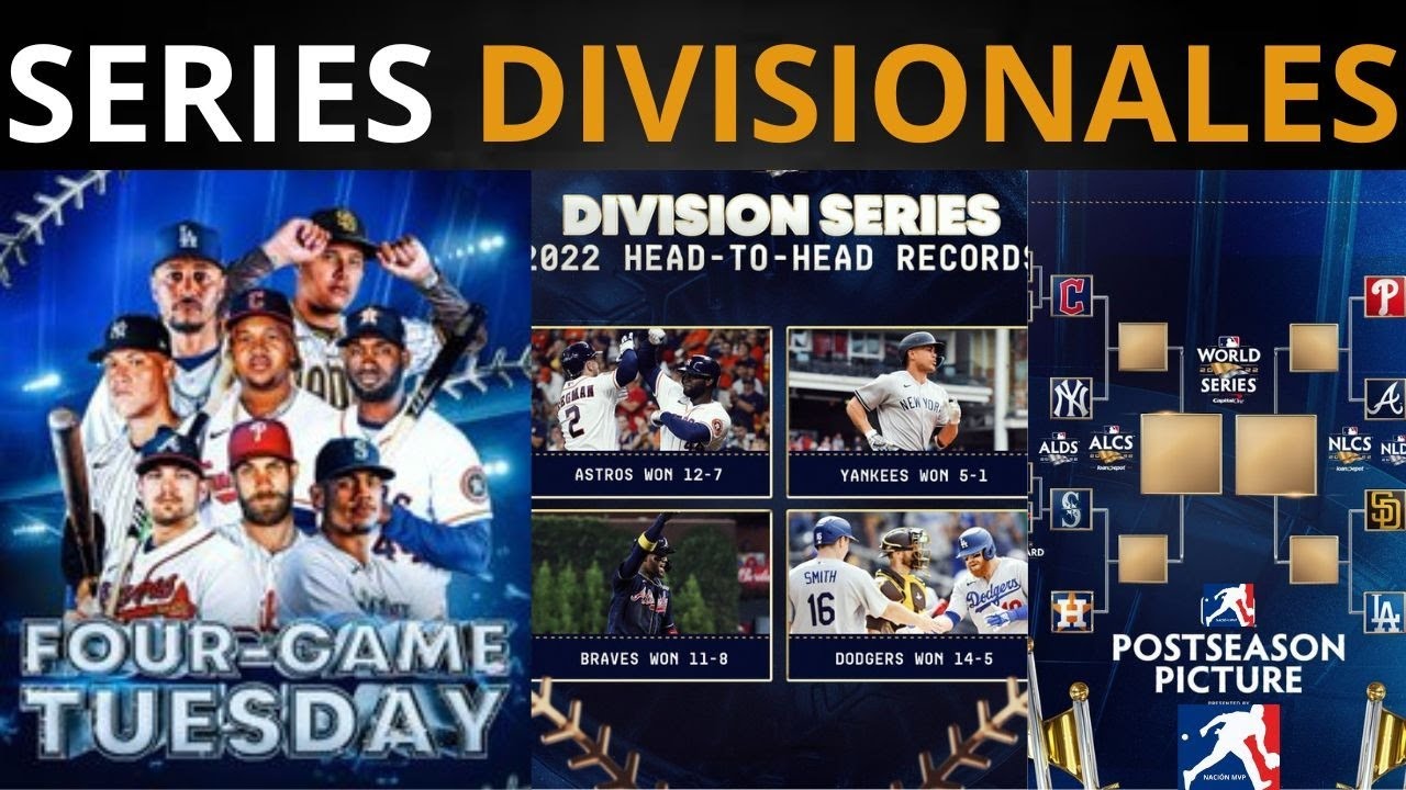 TODO LO QUE DEBE SABER SOBRE LAS SERIES DIVISIONALES DE MLB. - YouTube