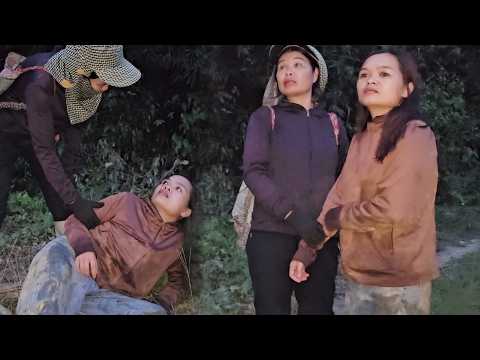 She returned to the mysterious hut, found the girl, and brought her back safely.