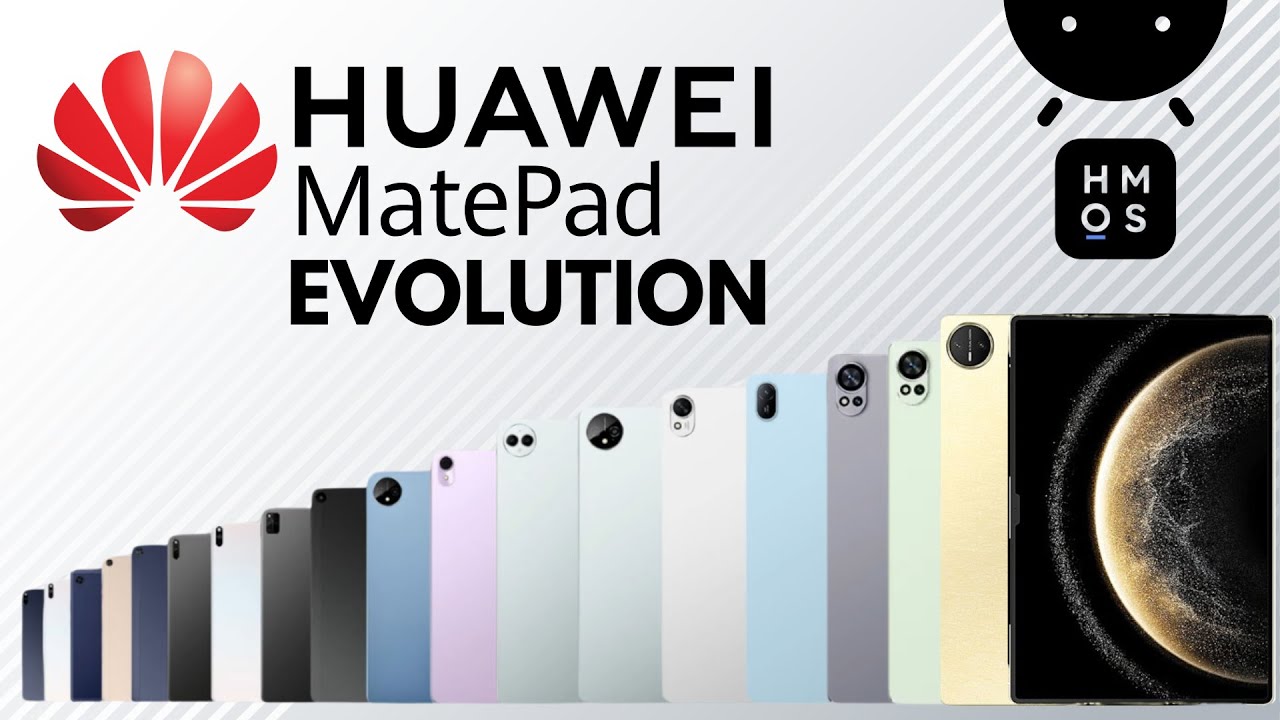 The Evolution of Huawei MatePads: Tablets with a Twist - YouTube