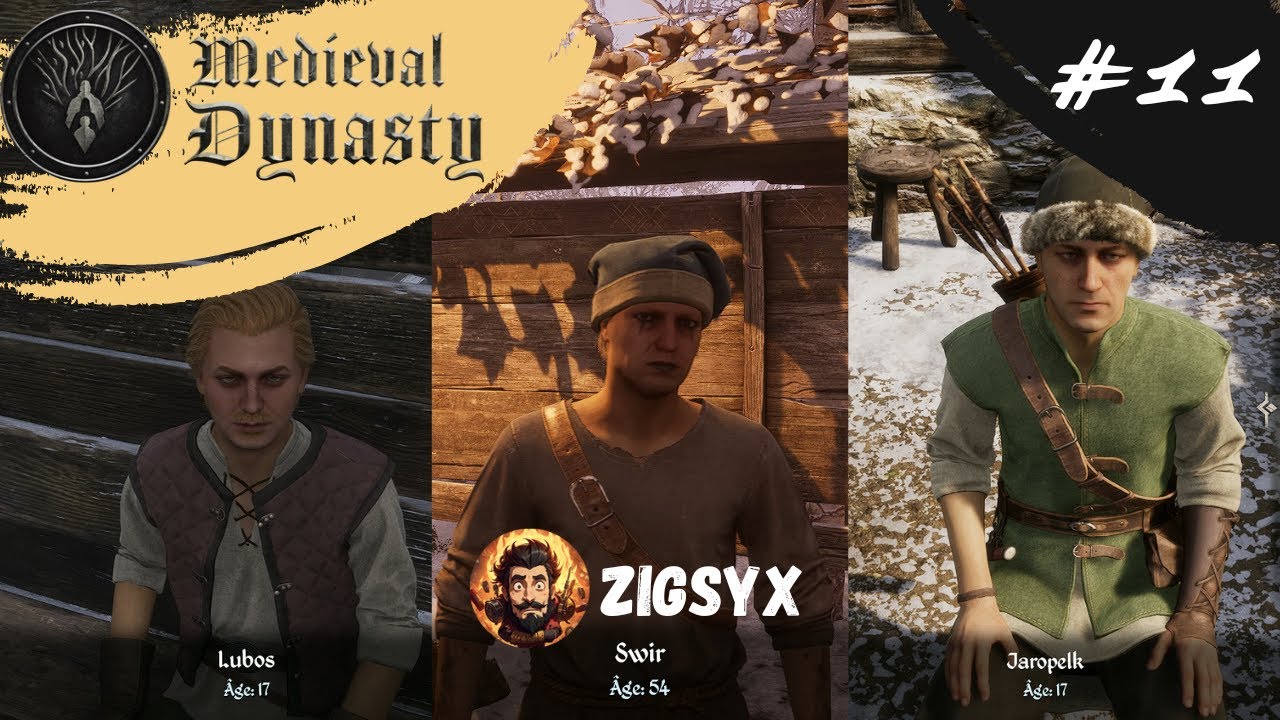 Medieval Dynasty | 3 HISTOIRES qui valent le coup | EP11 - Let's play ...
