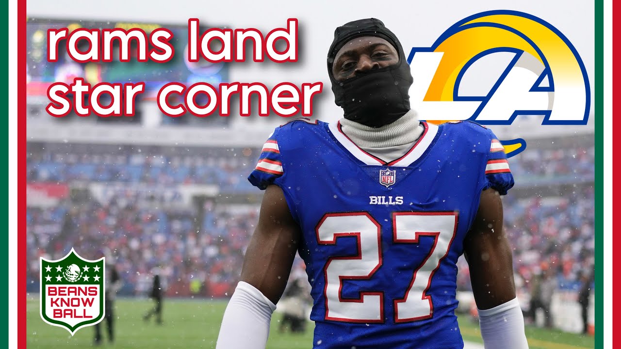 Rams Signing Tre'Davious White - YouTube