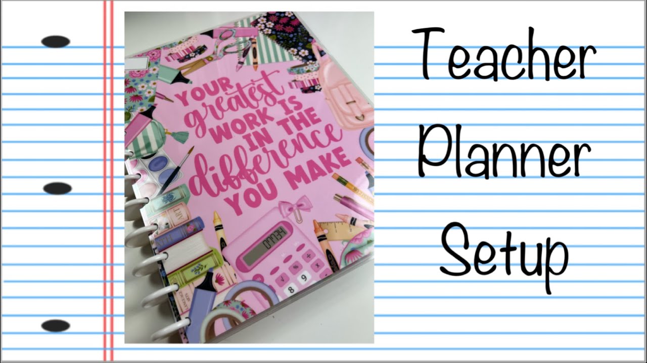 Teacher Planner// 2025-2026// Setup Flip Through - YouTube