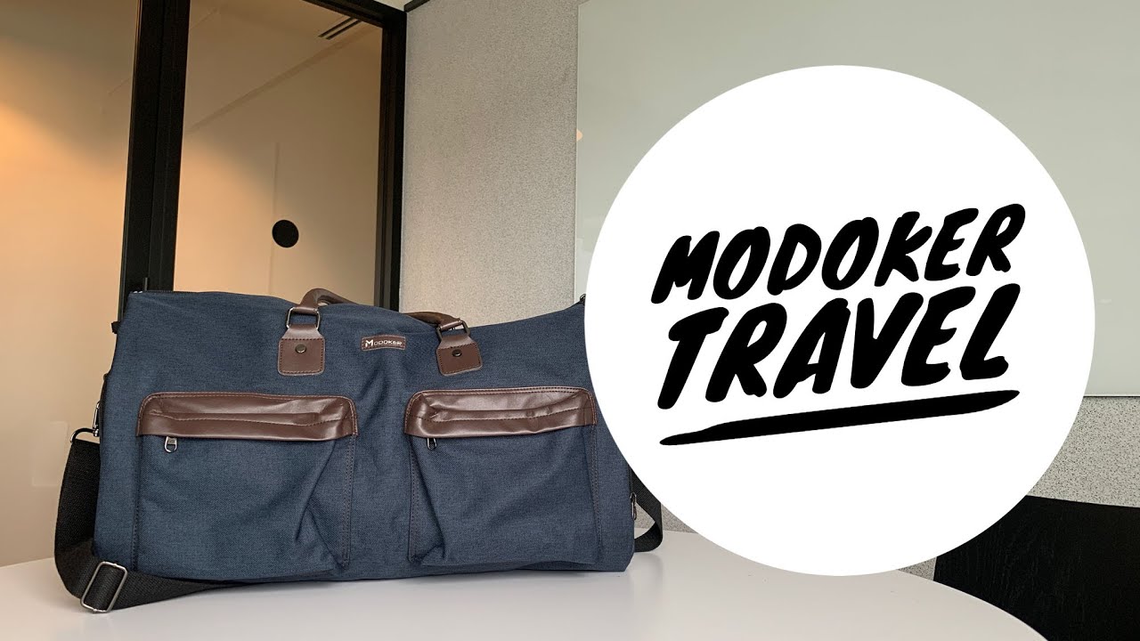 Modoker Travel bag - YouTube