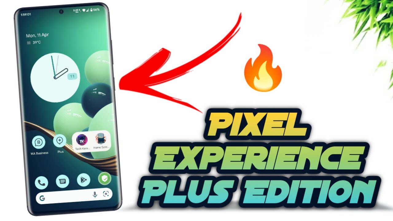 Finally Pixel Experience Plus version is here - Android 12.1 | Hands ON - First Look ! - YouTube