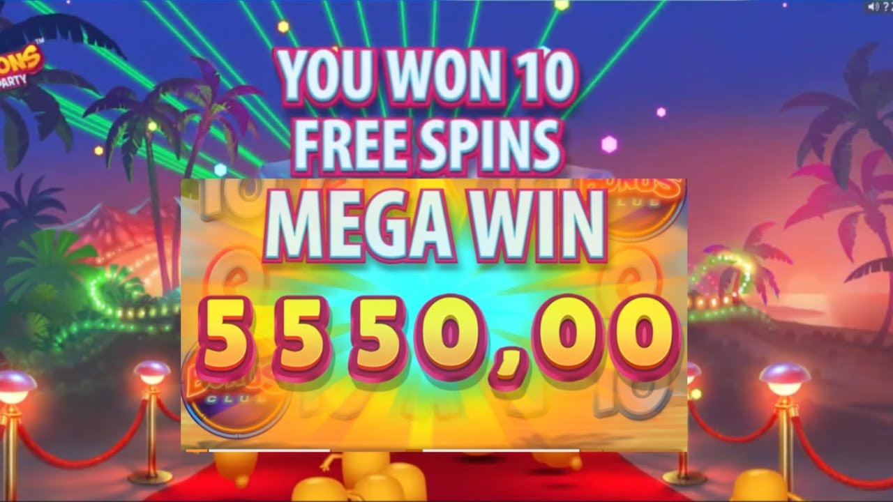 Spinions Beach Party - Finally Free Spin. slot game jackpot - YouTube