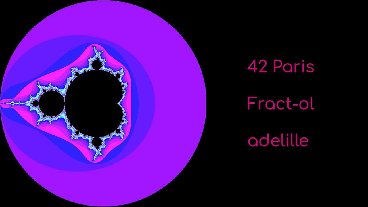 fract-ol, a 42 project. - YouTube