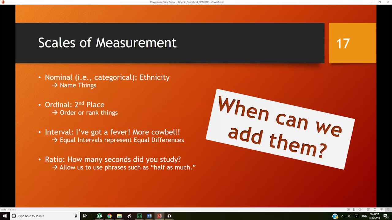 Statistics And Research Methods Lecture 3 YouTube statistics-and-research-methods-lecture-3-youtube