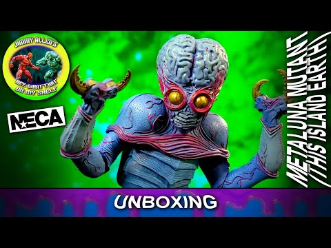 METALUNA MUTANT - This Island Earth - NECA - Unboxing - ACTION FIGURE TOY