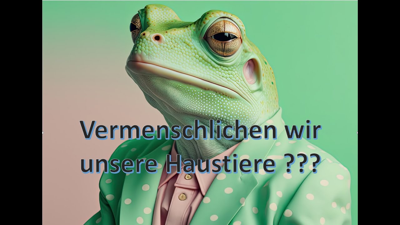 Terraristik - Vermenschlichen wir unsere Reptilien?? - YouTube