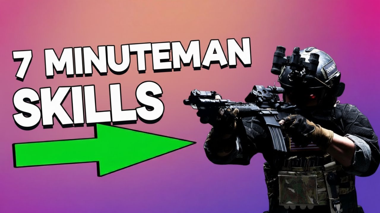 7 Skills Every Modern Minuteman Needs Now - YouTube