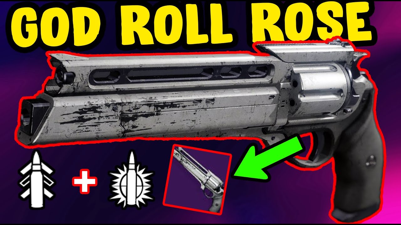 God Roll Rose Is Finally Mine! |Rose Crucible PVP Gameplay Review ...
