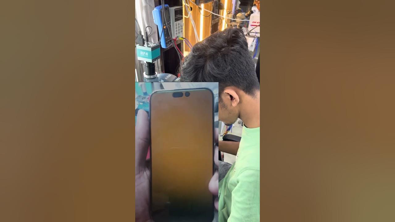 iPhone display white screen issues solved #iphonerepairing #iphonedisplay #repair #mobileservice ...