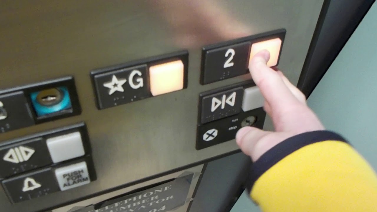 OTIS Hydraulic Elevator @ Pan Am Pool, Winnipeg, MB - YouTube