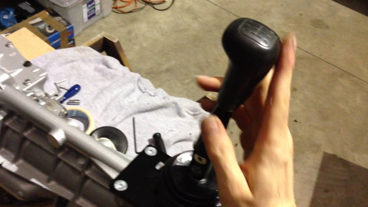 T5 short throw shifter - YouTube