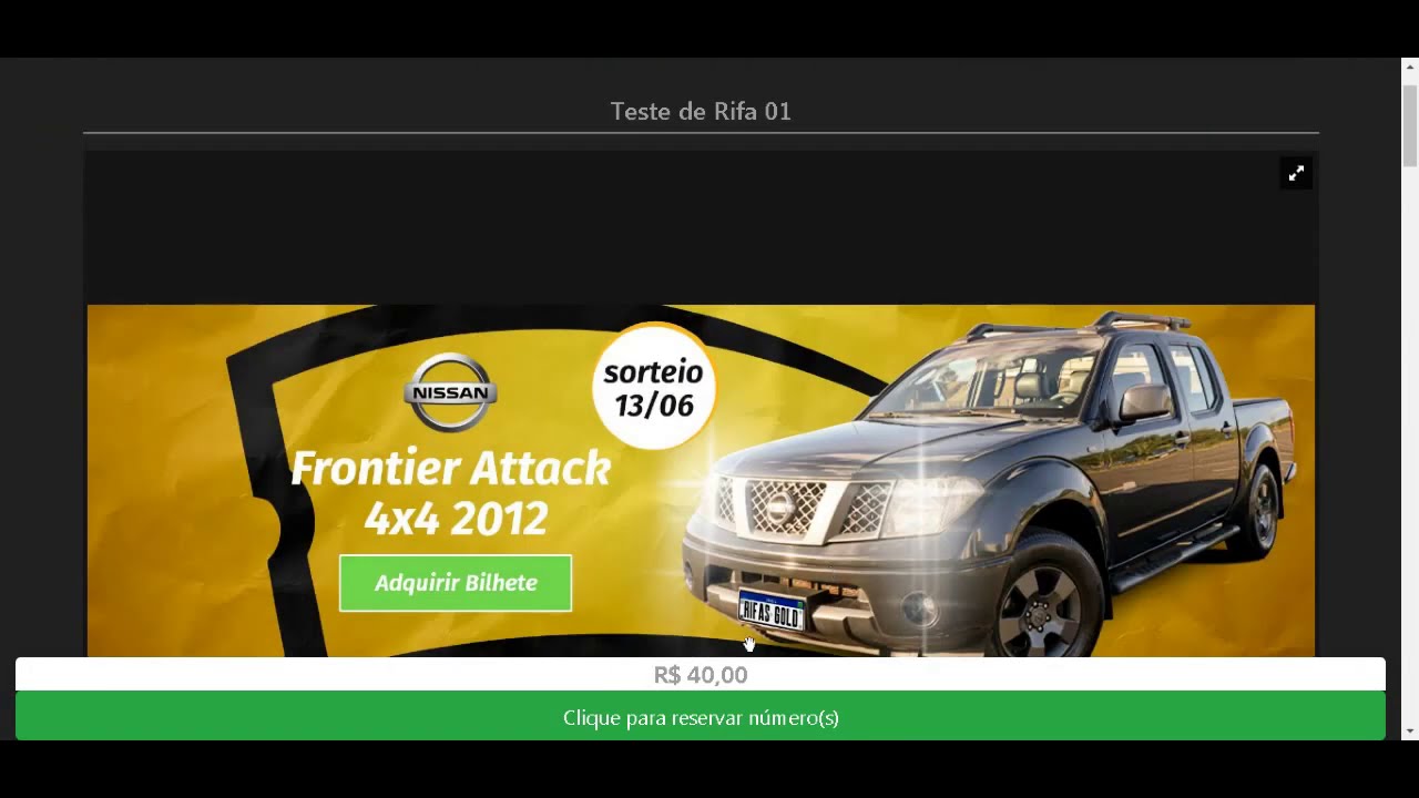 Sistema de Rifa Online PHP / Rifas WordPress Completo (SEM BUGS) - 2021 ...