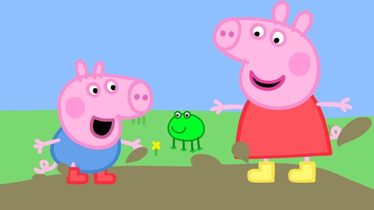 Peppa Wutz | Schlammige Pfützen mit Peppa Pig! | Peppa Pig Wutz ...
