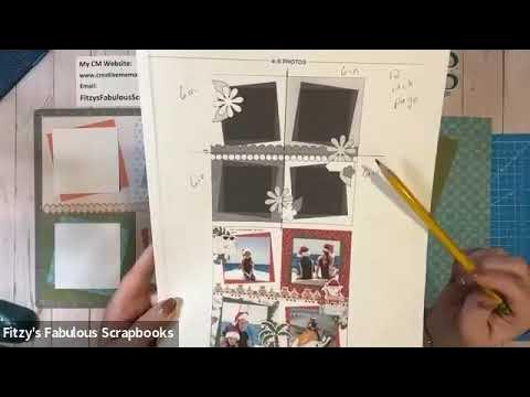 Creative Memories: Plus Sign Design Sketch - featuring Tropic Time Collection!! - YouTube