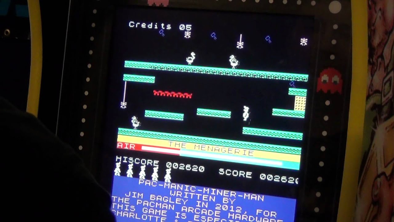 Play Expo 2012 - Pac Manic Miner Man Cabinet - YouTube