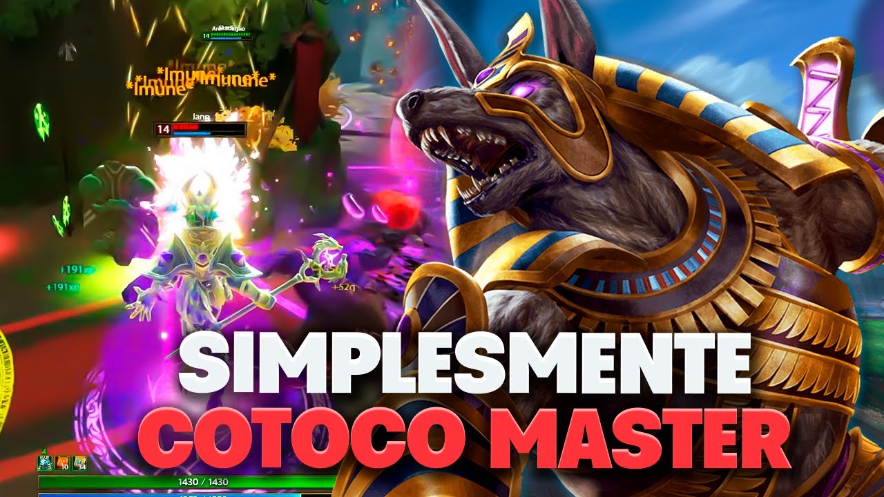 Um cotoco sempre será um cotoco! LASERS e mais LASERS! ANUBIS MID SMITE ...