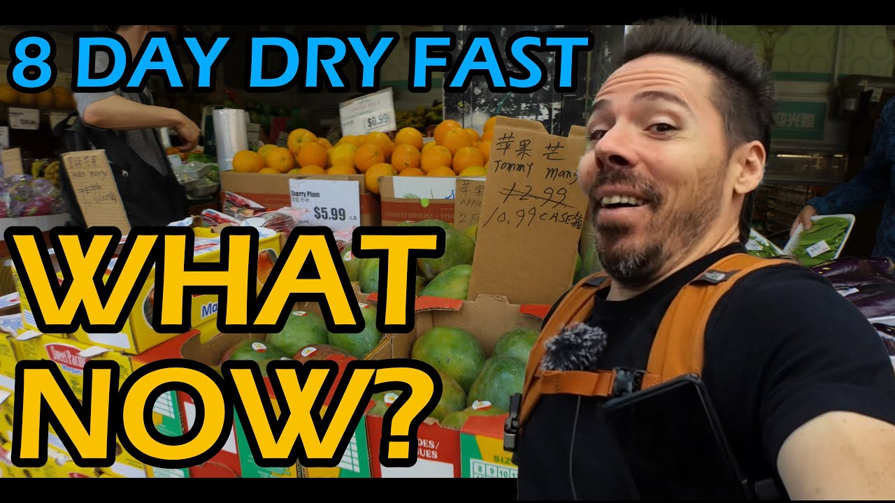 The Week After My 8 Day Dry Fast (Pros & Cons) - YouTube