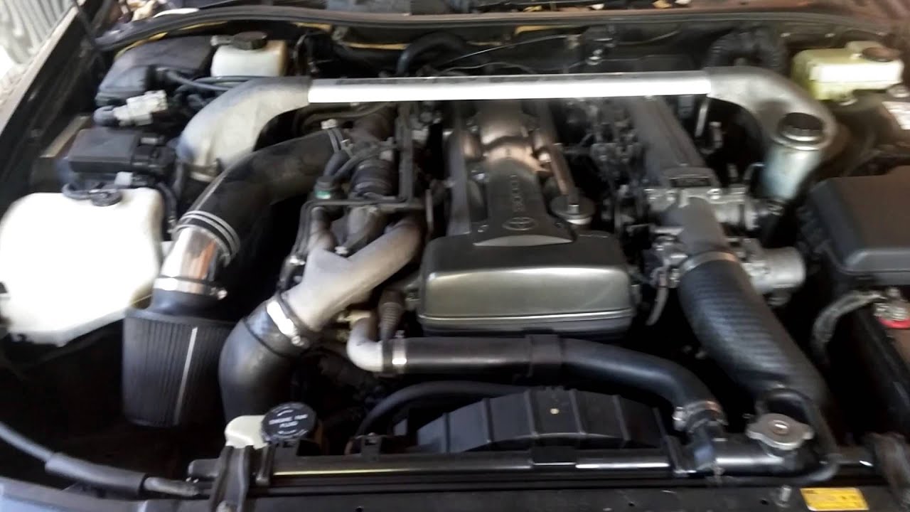 JZS147 2JZ-GTE engine sound - YouTube