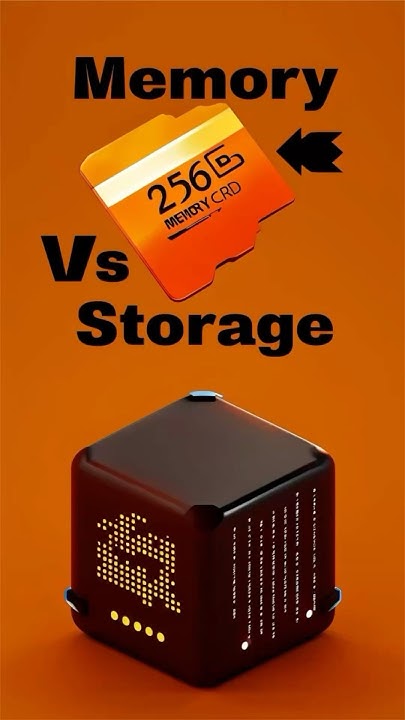 Memory vs Storage Explained #shortvideo #computer #gpu #cpu #storage ...